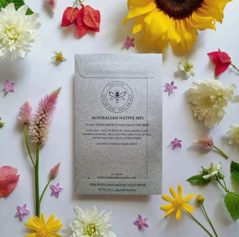 Australian Native Mix – Wildflower Seeds – Bee Kind Australia